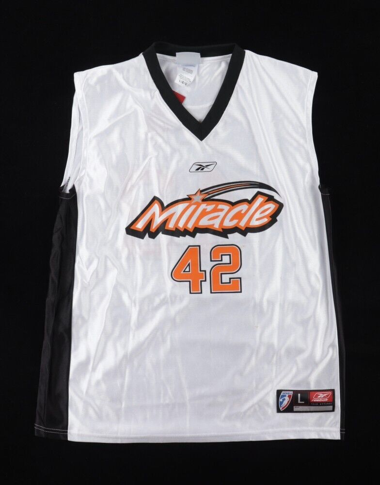 Nykesha Sales Signed Orlando Miracle Basketball Jersey (JSA) 8x WNBA A ...