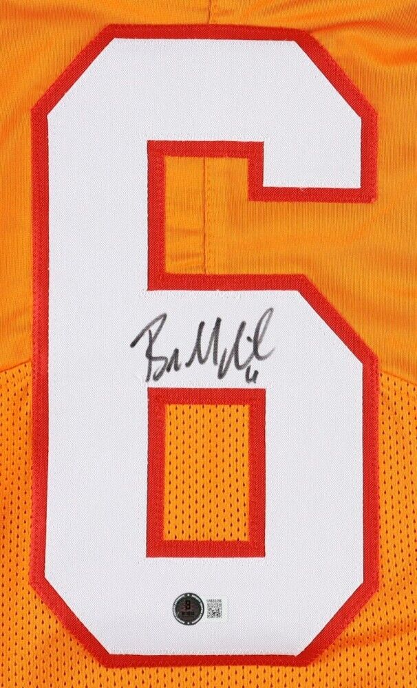 Baker Mayfield Signed Tampa Bay Buccaneers Throwback Creamsicle Jersey ...