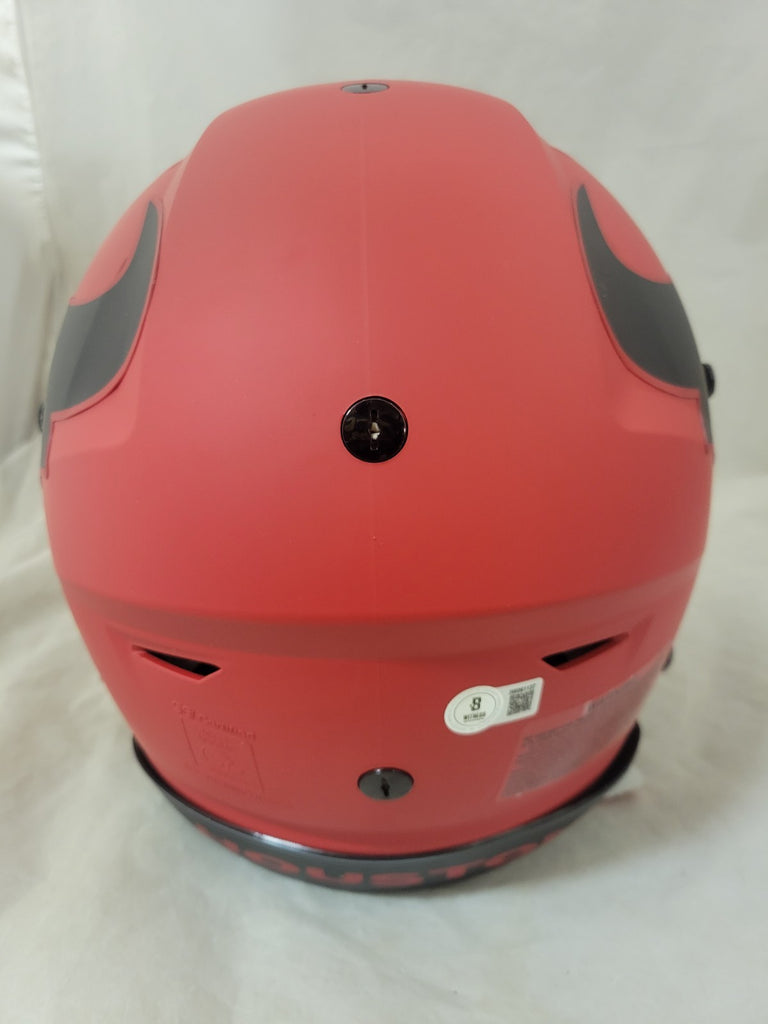 NICO COLLINS SIGNED HOUSTON TEXANS RAVE SPEEDFLEX AUTHENTIC HELMET BEC ...
