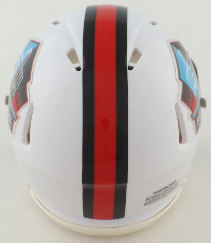 Devin Hester Signed Hall of Fame Speed Mini Helmet Chicago Bears Retur ...