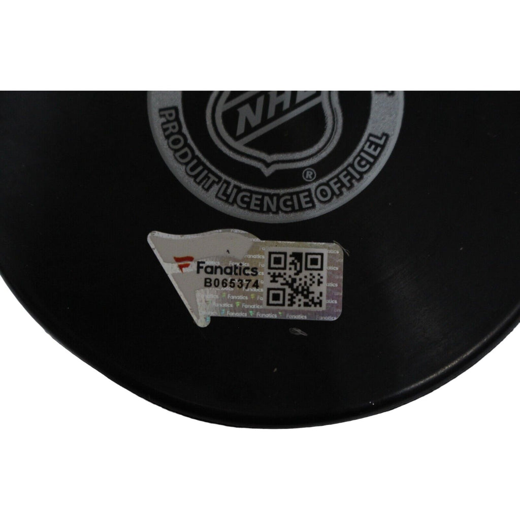 Cole Caufield Autographed/Signed Montreal Canadiens Hockey Puck FAN 46 ...