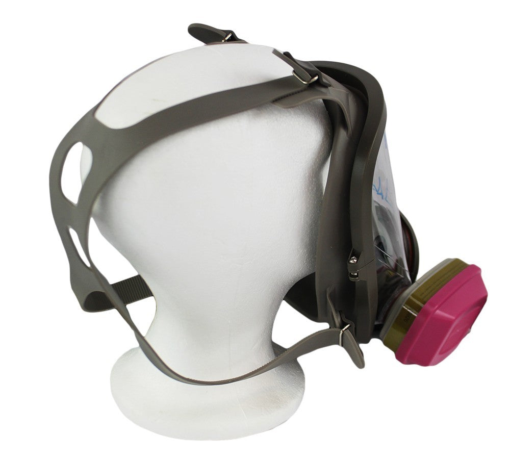 Aaron Paul and Bryan Cranston Signed Breaking Bad Costume Gas Mask ...