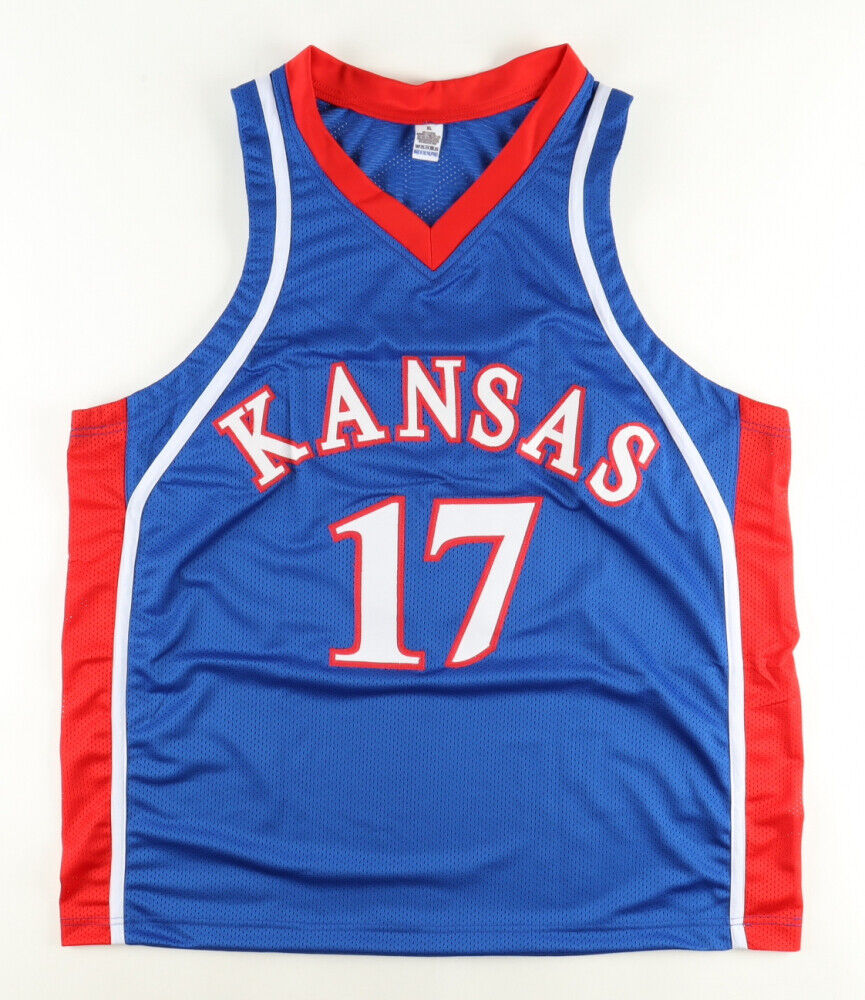 Bill Self Signed Kansas Jayhawks Jersey (JSA COA) 2xNational Champion ...