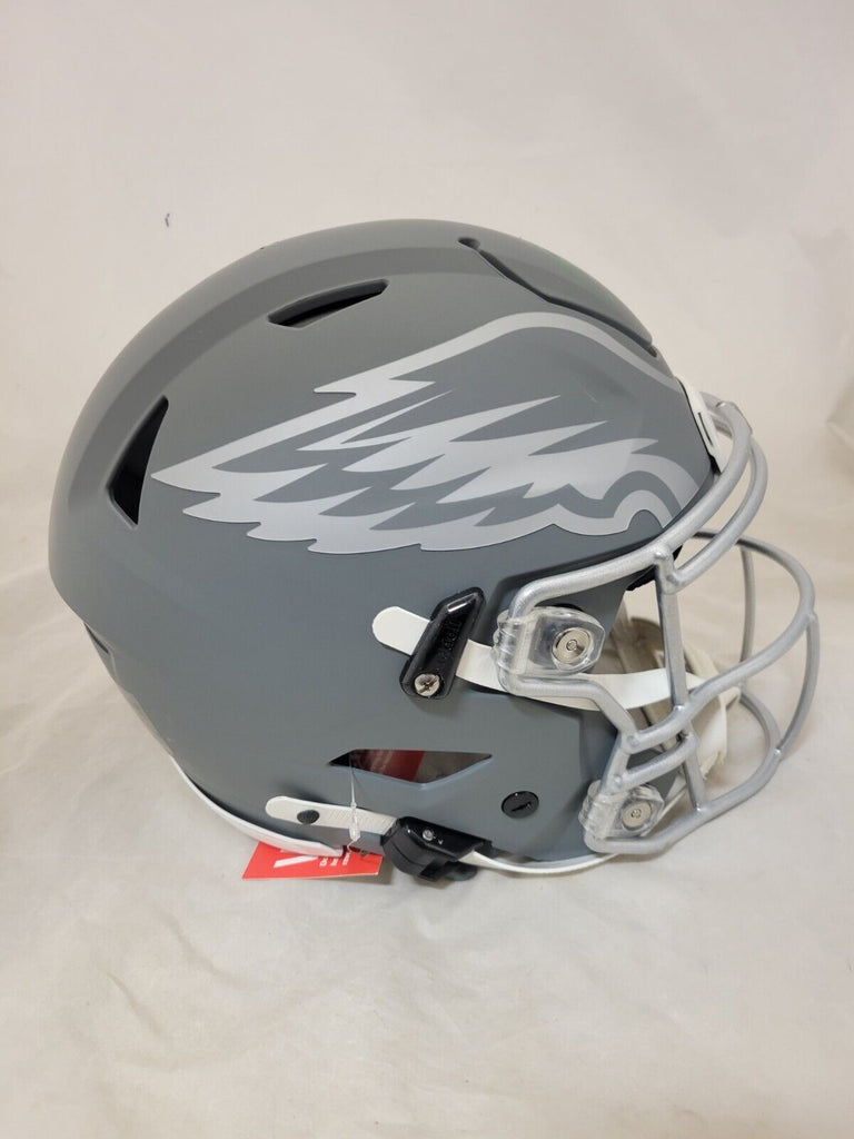 SAQUON BARKLEY SIGNED PHILADELPHIA EAGLES SLATE SPEEDFLEX AUTHENTIC HE ...