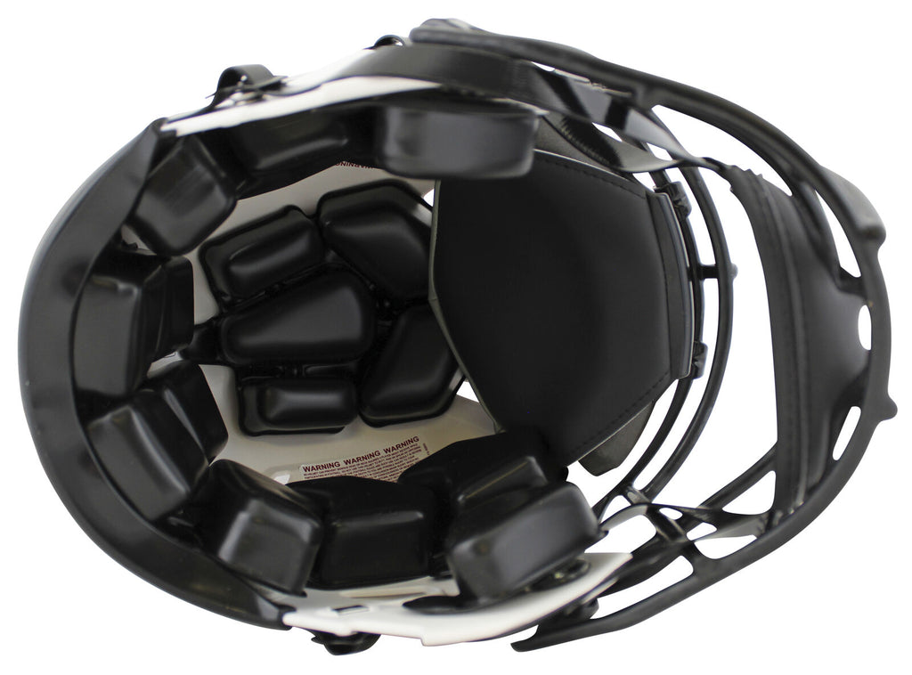 Miami Ed Reed Authentic Signed Lunar Full Size Speed Proline Helmet BA ...