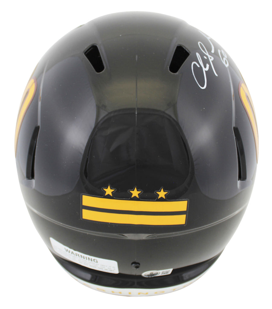 Commanders Chris Samuels Signed 2022 On-Field Full Size Speed Rep Helm ...
