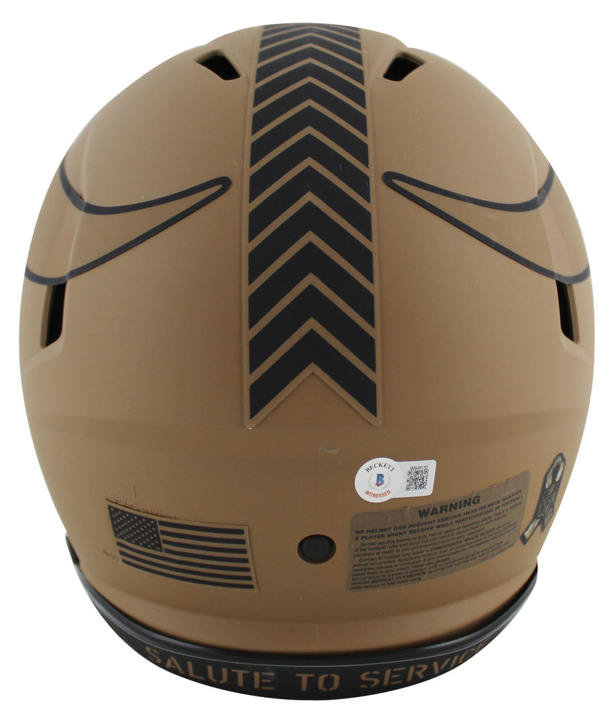 Vikings Justin Jefferson Signed STS II Full Size Speed Proline Helmet ...