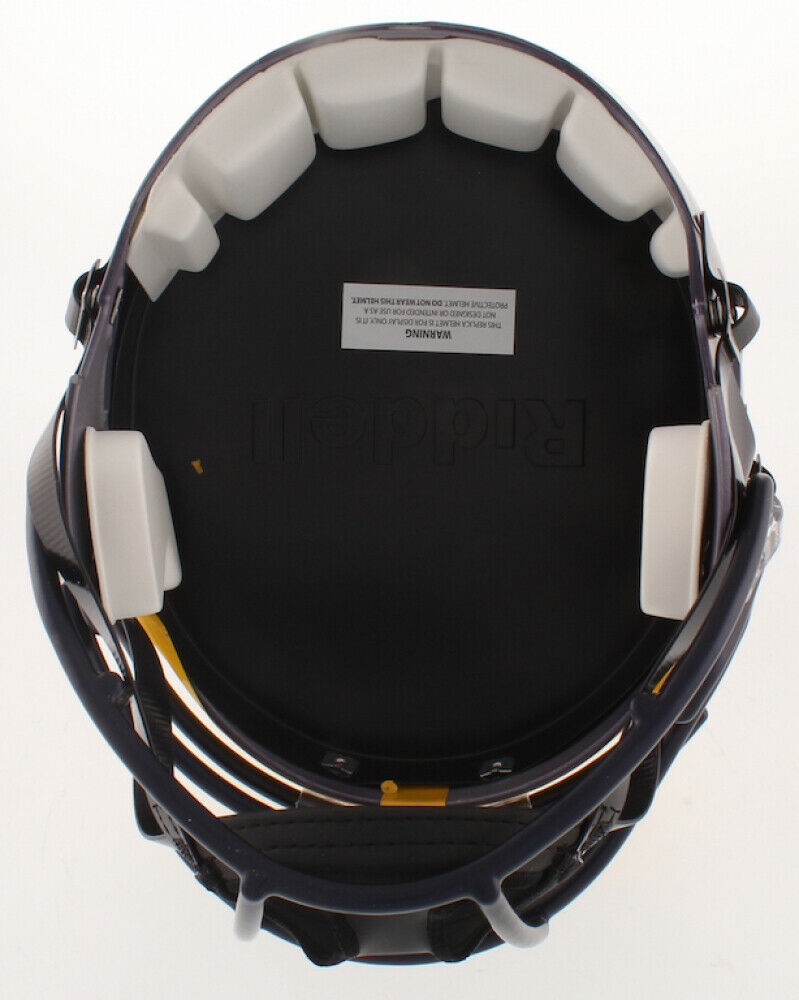 Desmond Howard Signed Michigan Wolverines Full Size NCAA Speed Helmet ...