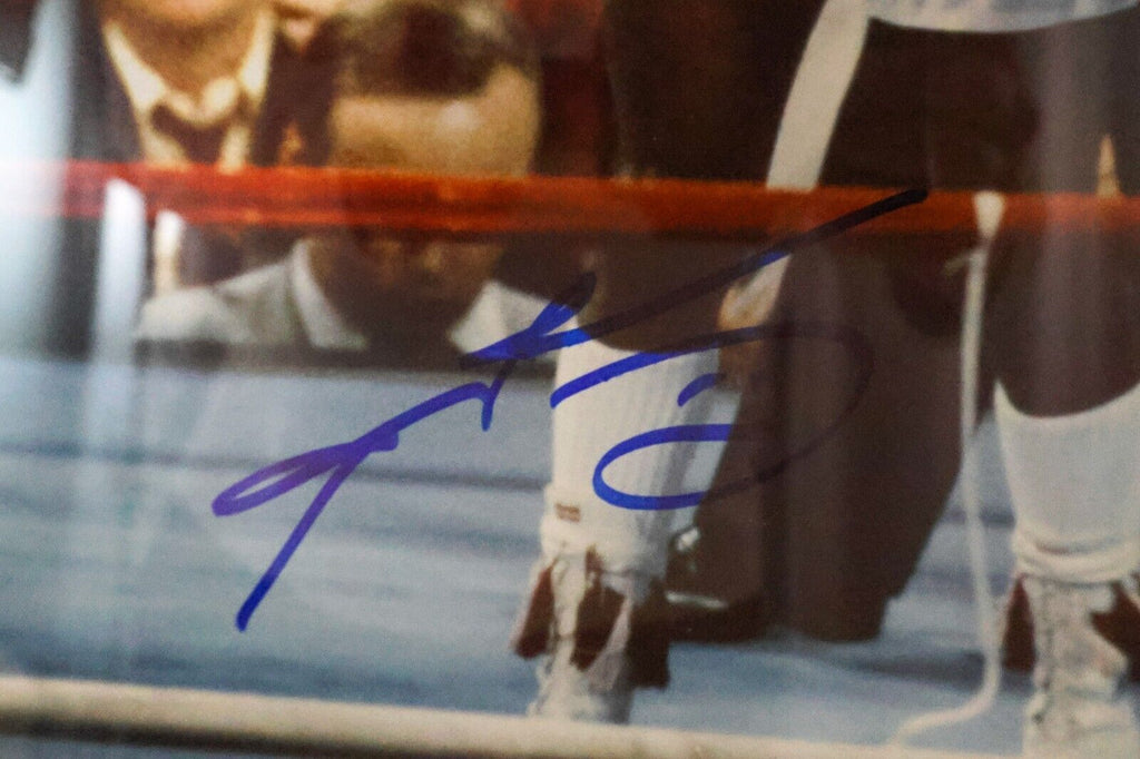 Sugar Ray Leonard Autographed 16X20 Photo Framed – Super Sports Center