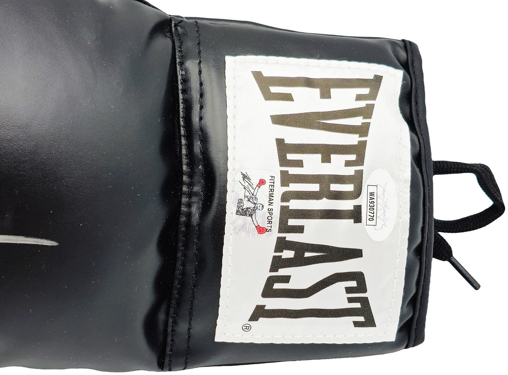 Mike Tyson Signed Black Everlast Glove Left Handed LH JSA – Super ...