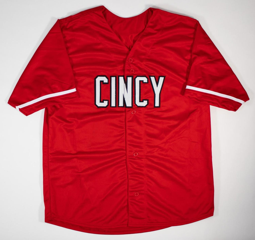 Brady Singer Signed Cincinnati Reds City Connect Custom Style Jersey ...