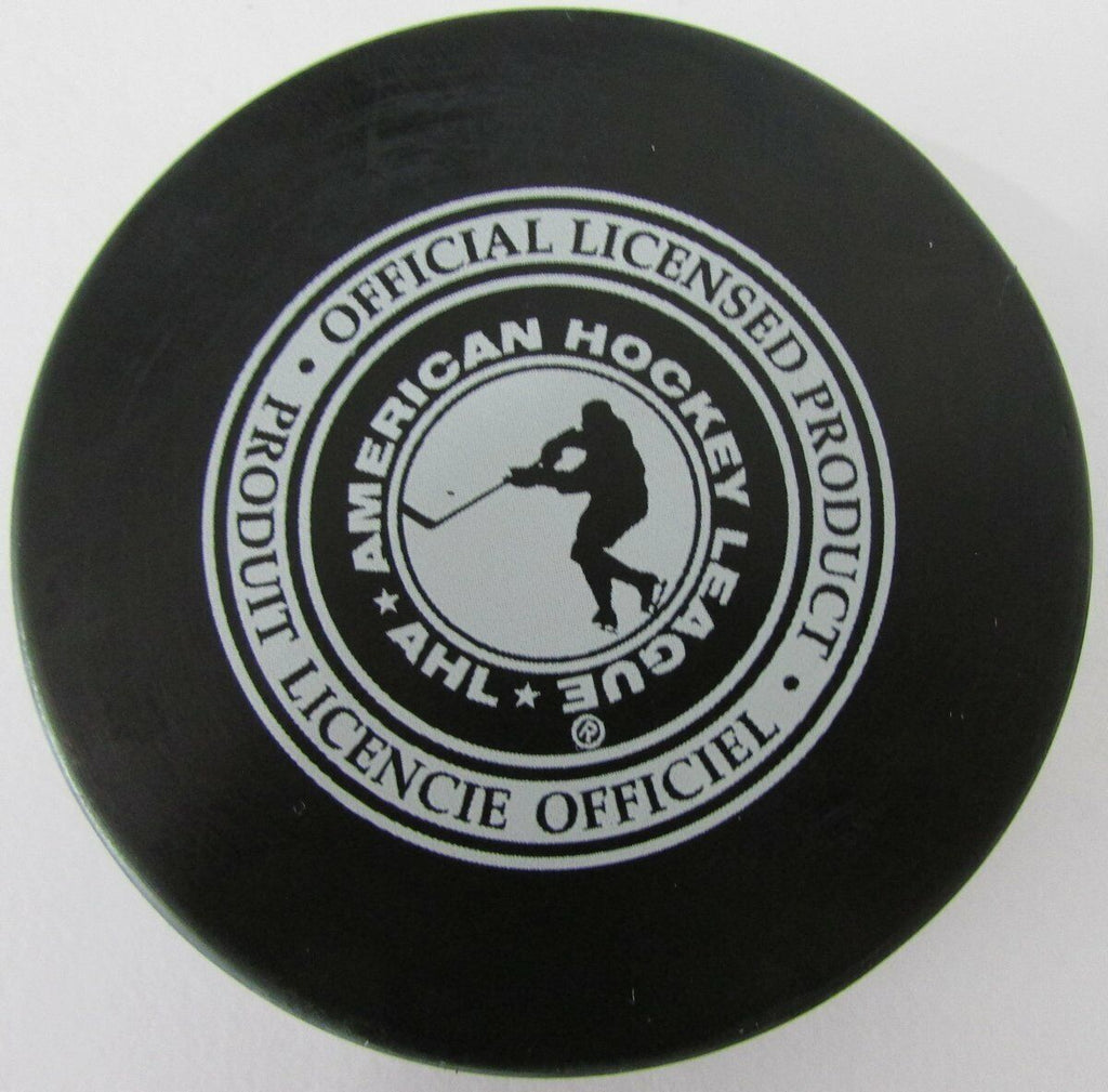 David MacIsaac Philadelphia Phantoms Signed Phantoms Logo Puck PASS 14 ...