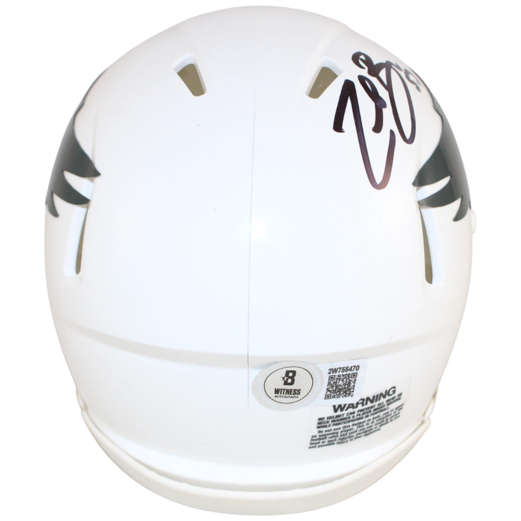Zack Baun Autographed Philadelphia Eagles TB Mini Helmet Beckett Witne ...