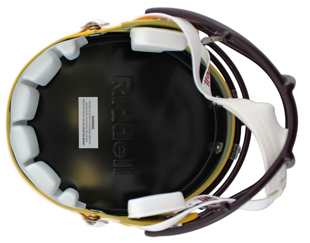 ASU Sam Leavitt & Jordyn Tyson Signed Sparky Full Size Speed Rep Helme ...