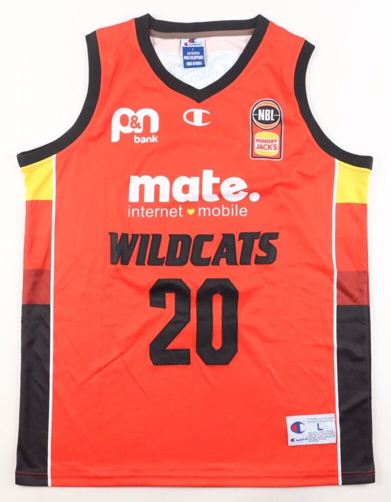 Alexandre Sarr Signed Perth Wildcats Jersey (PSA) Wizards #2 Overall P ...