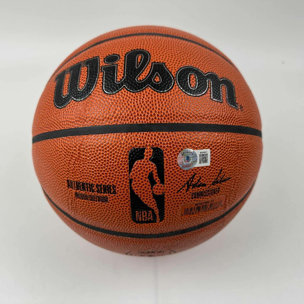 Autographed/Signed James Harden 76ers Full Size Wilson Basketball Beck ...