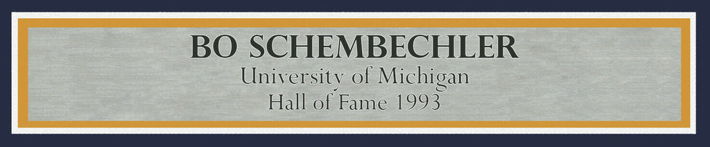 Bo Schembechler Autographed Signed Framed 8x10 Photo Michigan Beckett ...