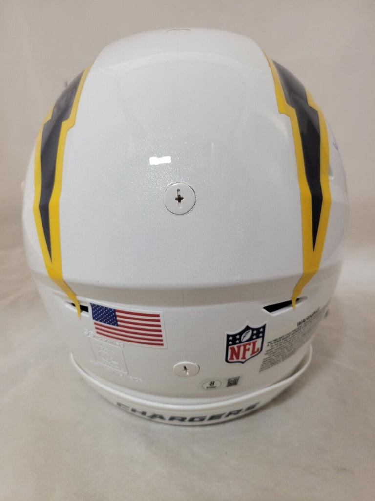 LADD MCCONKEY SIGNED LA CHARGERS COLOR RUSH SPEEDFLEX AUTHENTIC HELMET ...