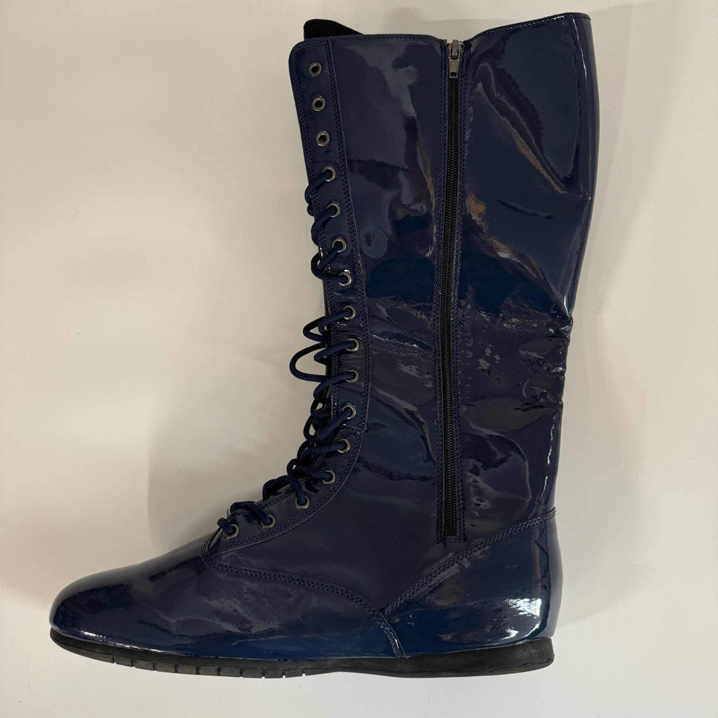 Autographed/Signed Ric Flair Navy WWE WWF Wrestling Boot/Shoe JSA COA ...