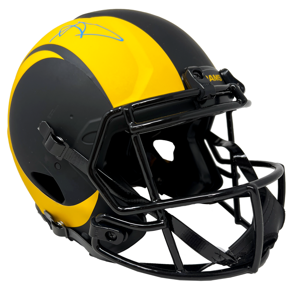 Aaron Donald Los Angeles Rams Signed Riddell Eclipse Speed Authentic H ...