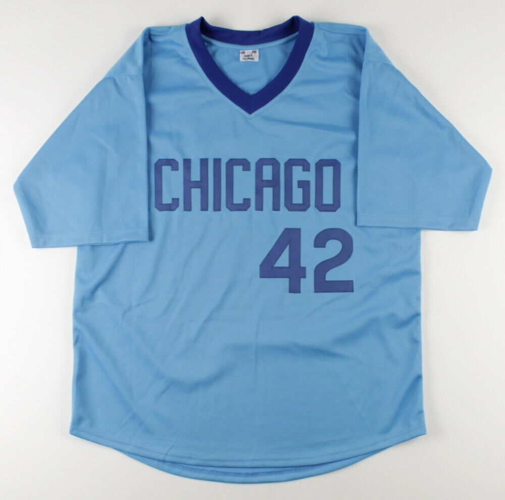 Bruce Sutter Signed Chicago Cubs 1976 Style Jersey Inscribed "HOF 06 ...