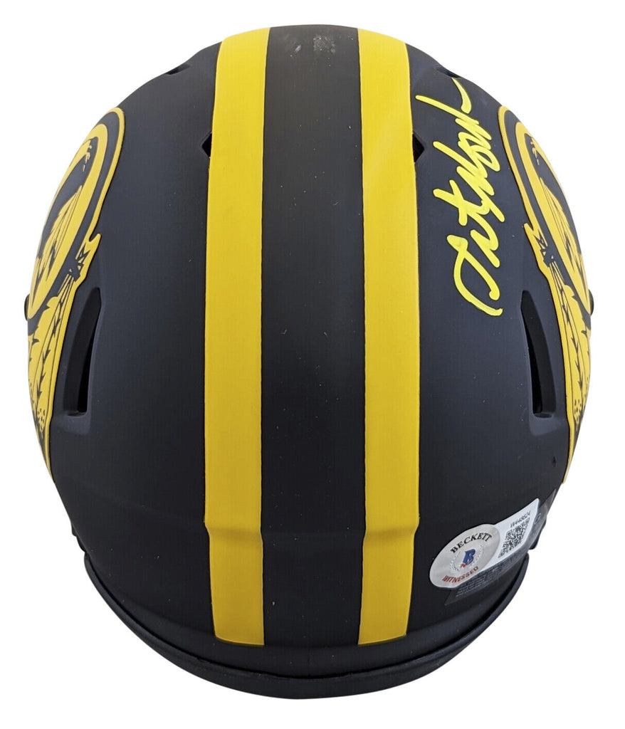 Redskins Art Monk Authentic Signed Eclipse Speed Mini Helmet BAS Wit ...
