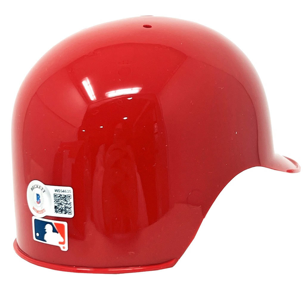 Albert Pujols St Louis Cardinals Signed Riddell Mini Baseball Batting ...