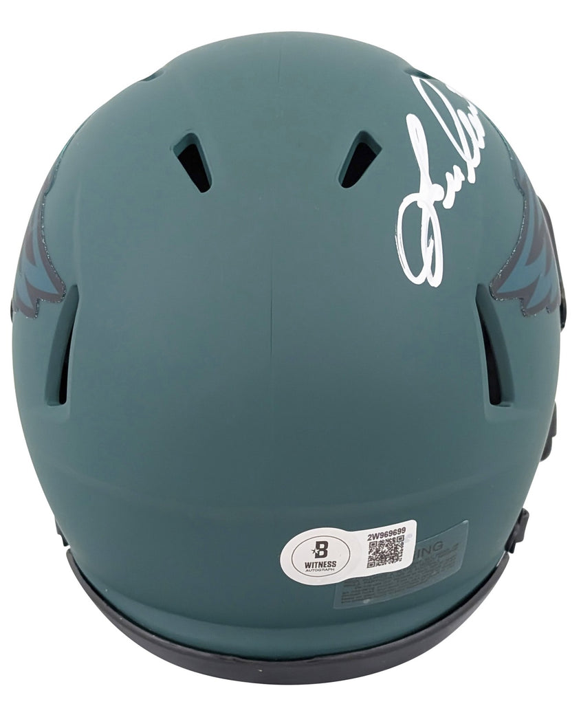 Eagles Eric Allen Authentic Signed Rave Speed Mini Helmet W/ Case BAS ...