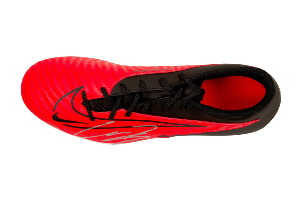 Alejandro Garnacho Signed Nike Phantom Soccer Cleat with Beckett COA ...
