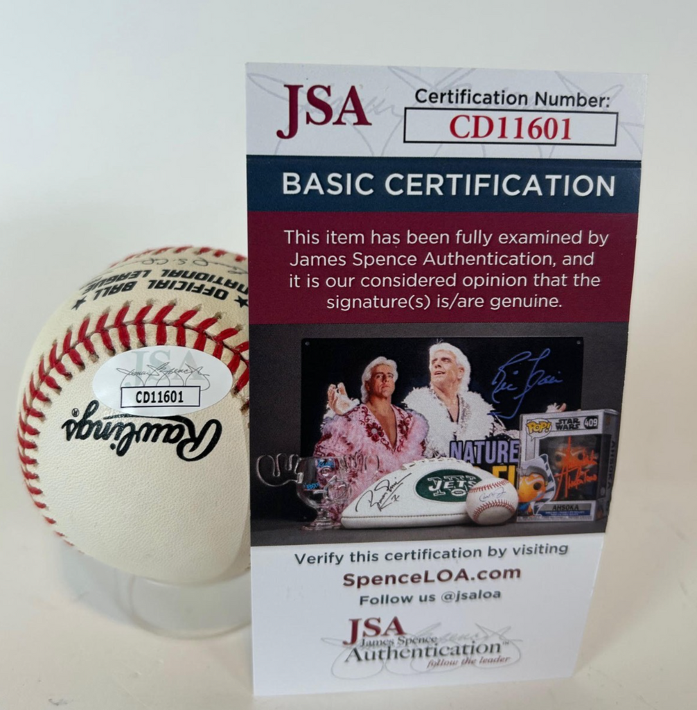 Greg Vaughn Autographed Official 1998 MLB All Star Game Baseball JSA C ...
