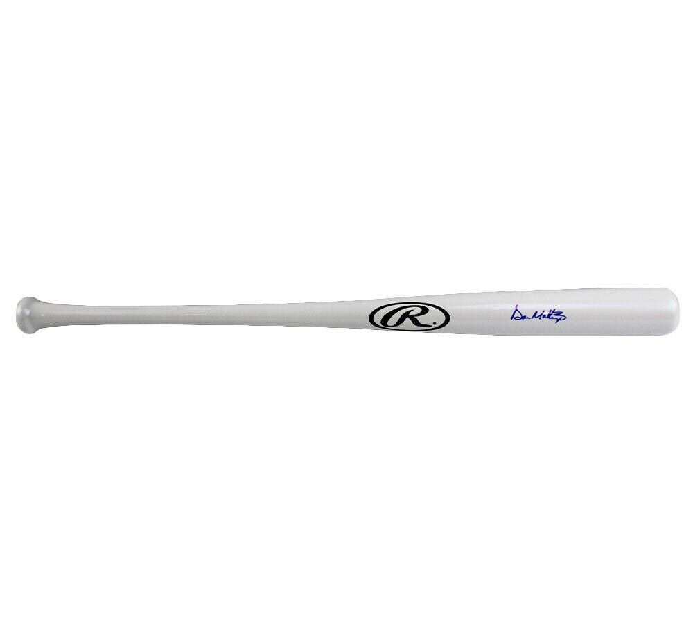 Don Mattingly Signed New York Yankees Rawlings White Chrome MLB Bat ...